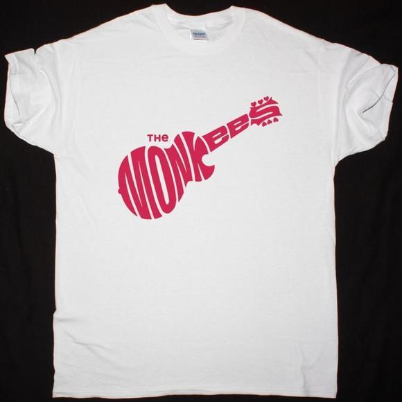 Tops | The Monkees Logo New White T Shirt | Poshmark